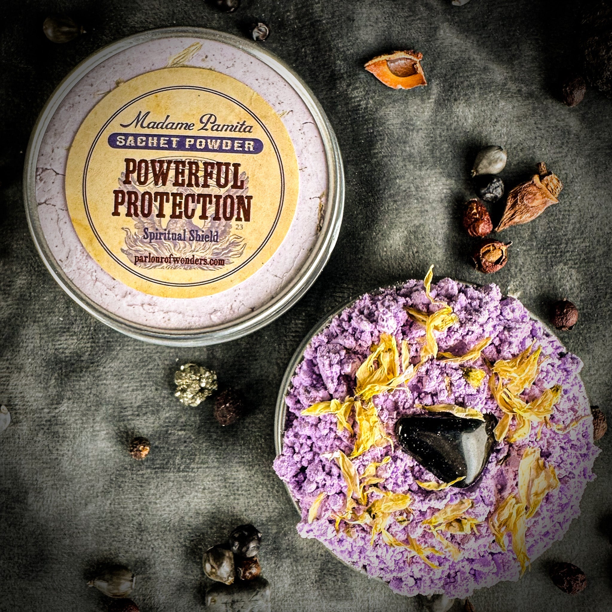 Powerful Protection Sachet Powder by Madame Pamita – Crystal Treasures Co